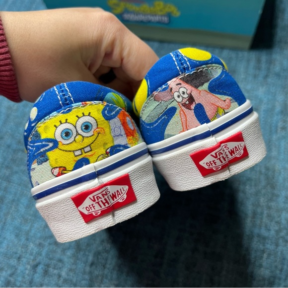 Vans | Shoes | Vans X Spongebob Classic Slip On Aloha Sneakers Limited ...